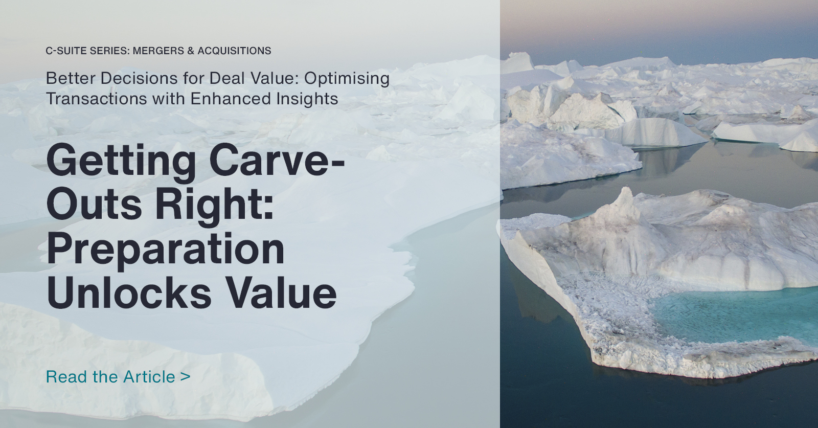 Getting carve-outs right: Preparation unlocks value | Aon’s C-Suite Series